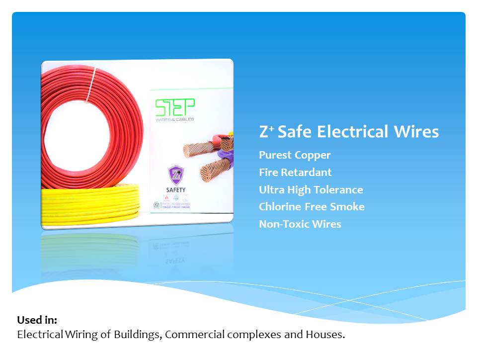 Z+ Safe Electrical wires | Halogen Free Wires - STEP CABLES